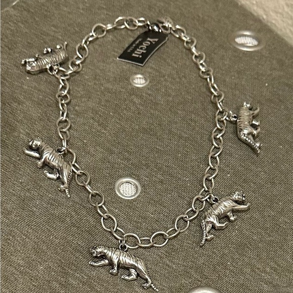 Yochi | Jewelry | Nwt Yochi Tiger Link Chain Necklaces 8 | Poshmark